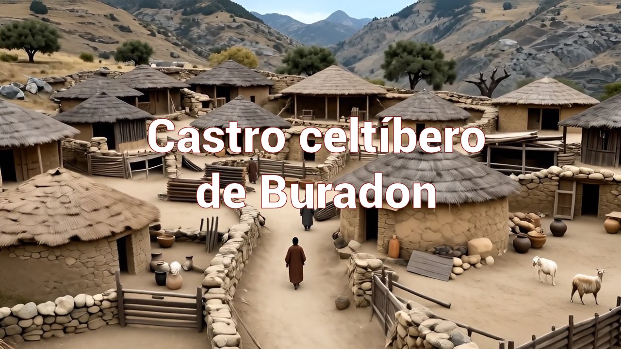 Un antiguo castro celtíbero en Beratón | El tiempo es de color azul