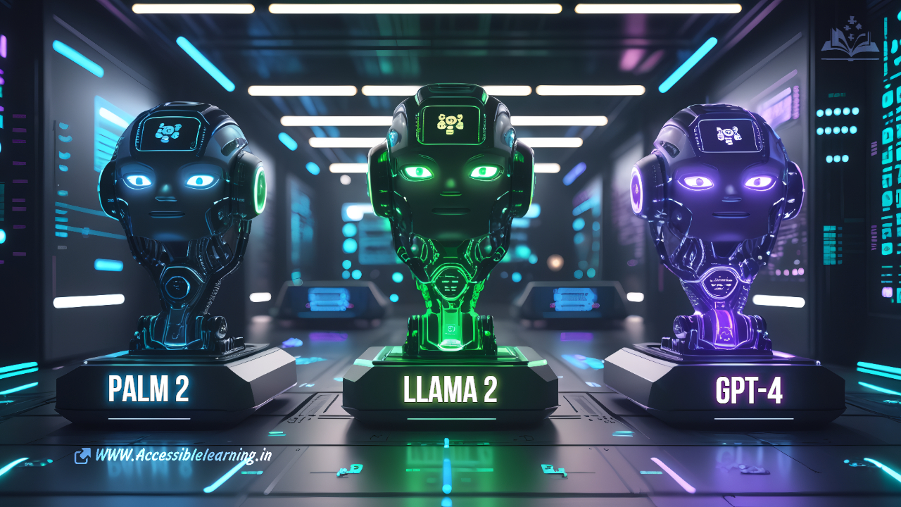 AI Showdown: Comparing PaLM 2, LLaMA 2, and GPT-4 in 2025 | Accessible ...