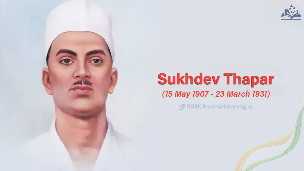 Sukhdev Thapar: The Revolutionary Visionary of India's Freedom Struggle ...