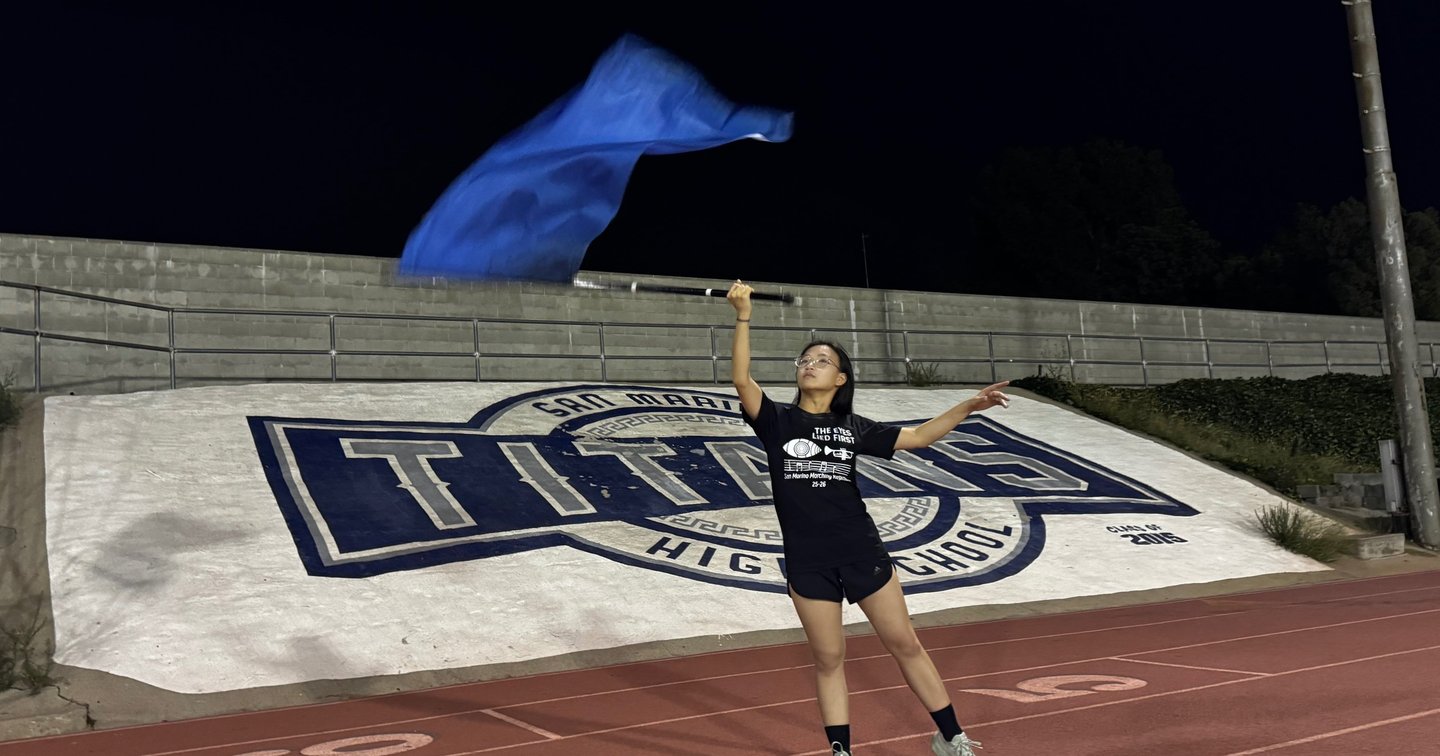 Physics Behind Color Guard: Toss and Angular Kinematics | Into the Unknown