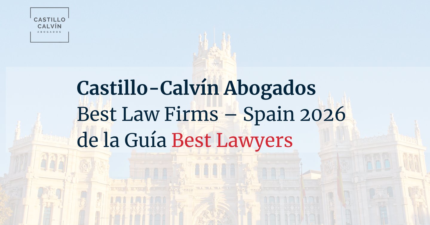 Castillo-Calvín Abogados reconocido como "Best Law Firms 2026 ...