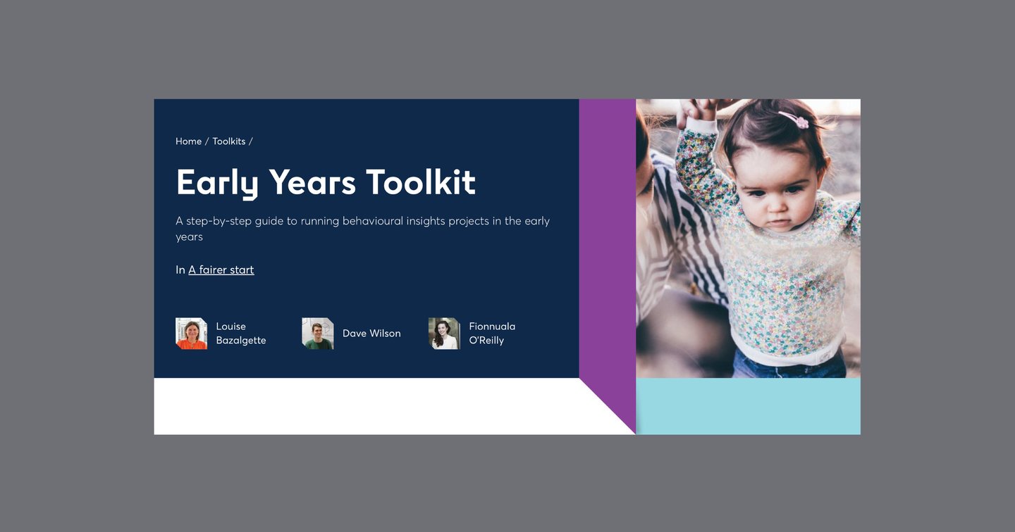 Early Years Toolkit