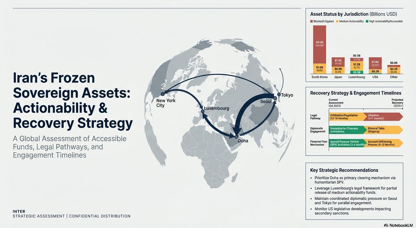 Executive Report Frozen Sovereign Assets of Iran | GenZ