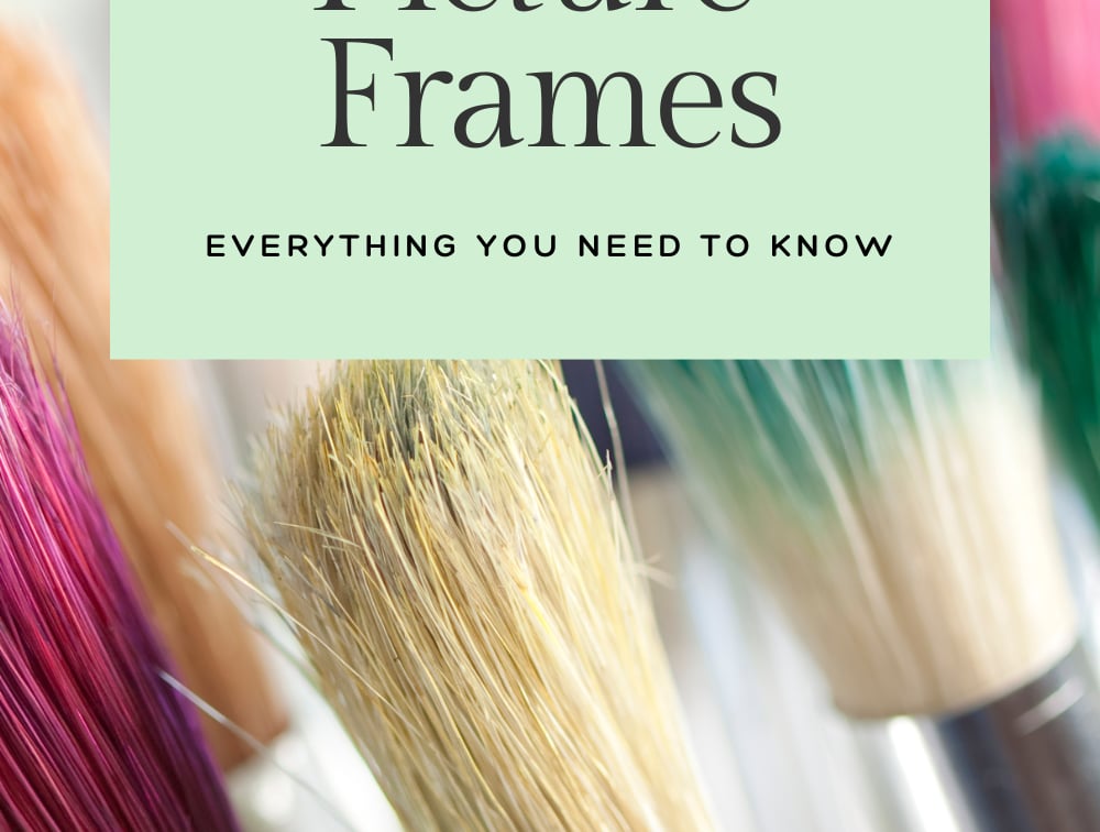 How to Build Your Own Picture Frames | Kunst4Alle