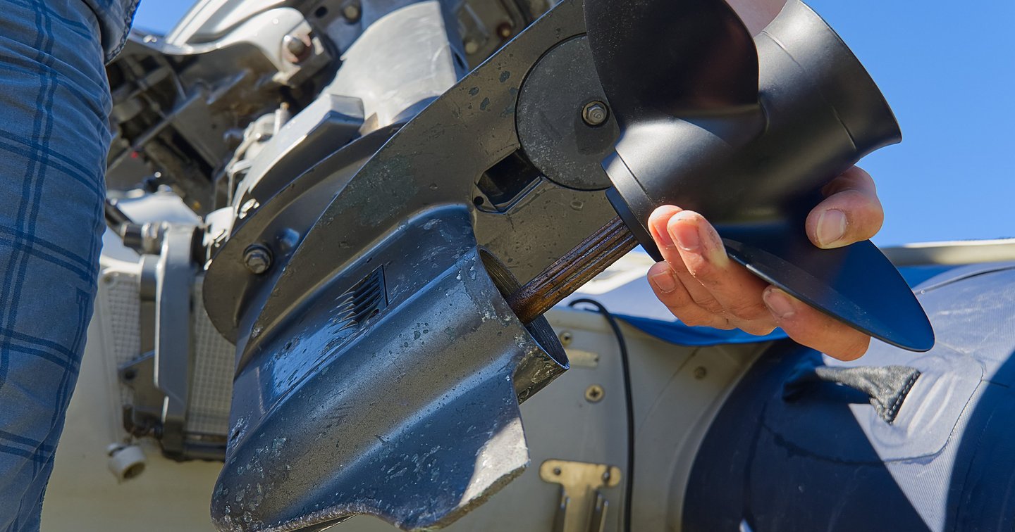 LOWER UNIT SKEG AND CAVITATION PLATE REPAIRS | PRECISION PROPELLER