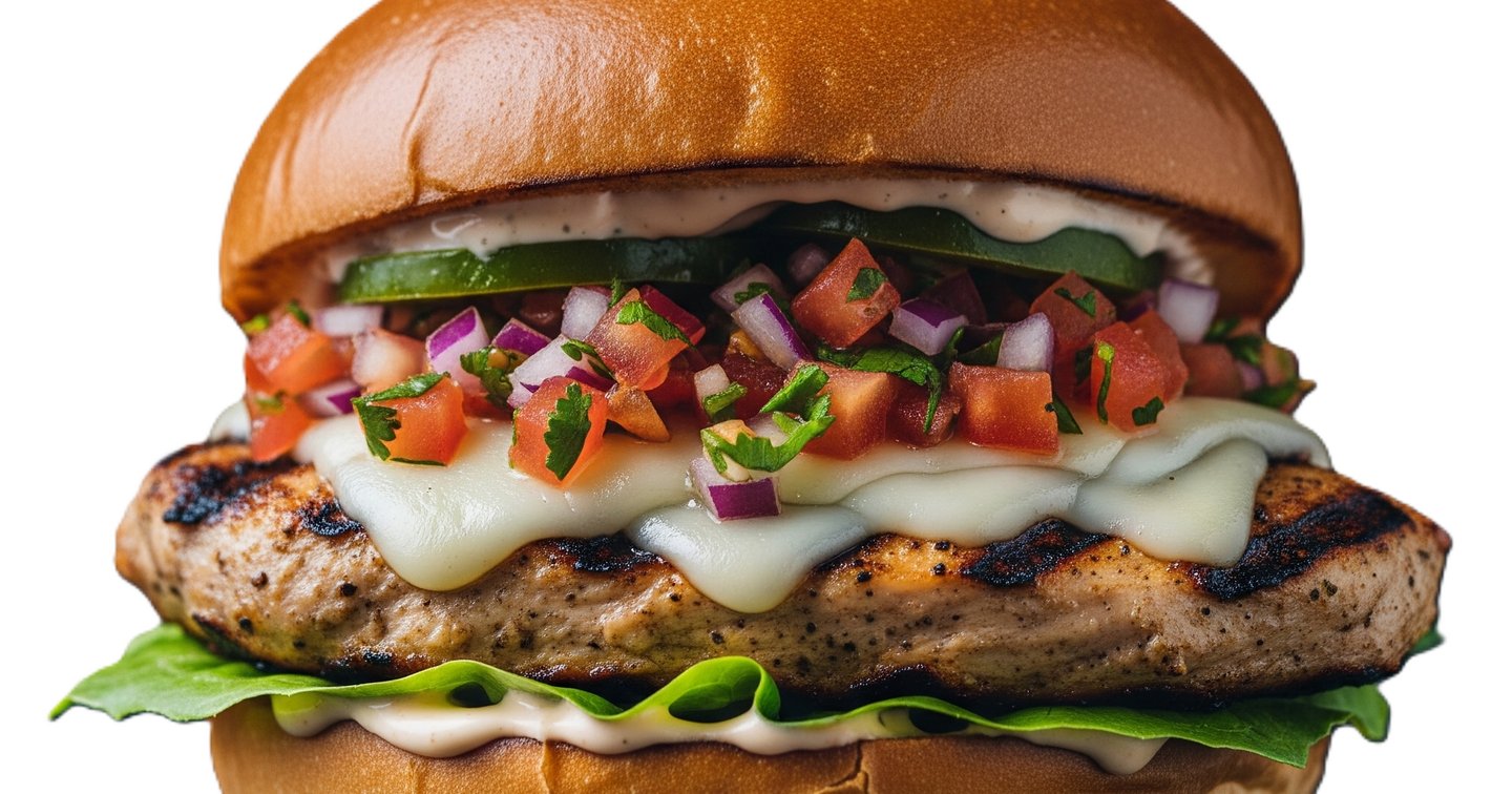 PremiYum Mexican Chicken Burger | PremiyumFoods