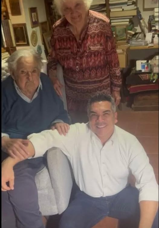 Alito Moreno despide con afecto y admiración a Pepe Mujica: “Tu ejemplo ...