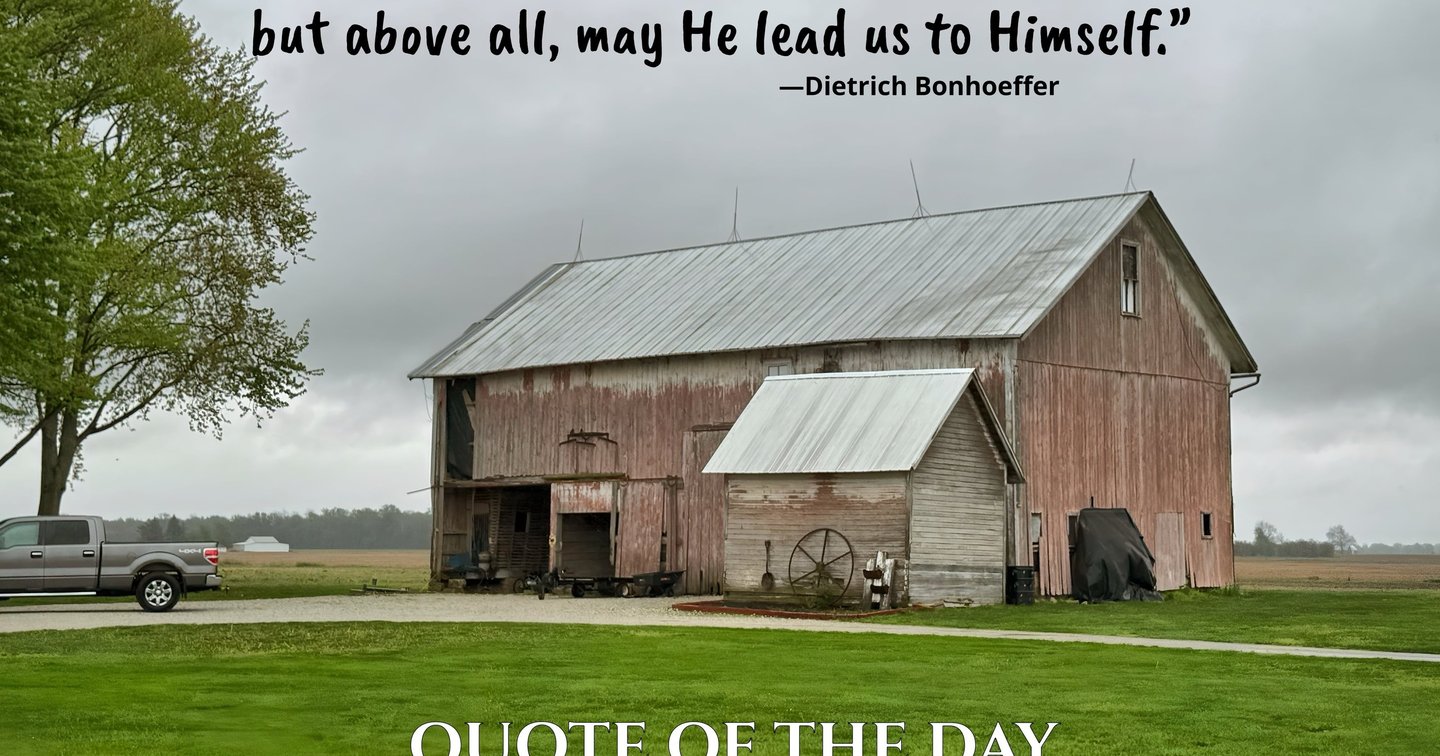 Dietrich Bonhoeffer (Mercy) | A Preacher And His Barns