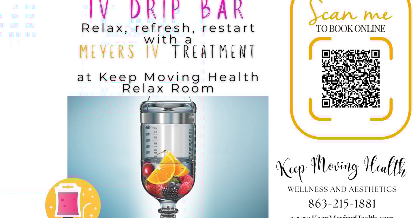 IV Drip Therapy Benefits and Booking Information | Keep Moving Health