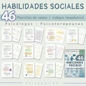 Kit de Habilidades Sociales uso profesional psicólogos y psicoterapeutas | Aprendeblog