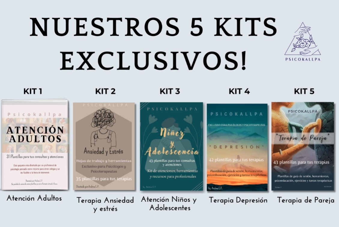 5 Kits de Plantillas para Psicólogos en Atenciones | Aprendeblog