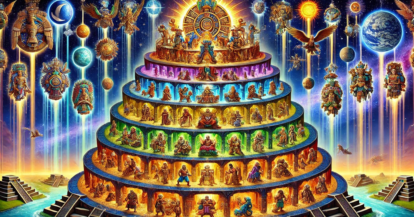 El mito azteca de los trece cielos. Mitología Maya | Parapasarelrato