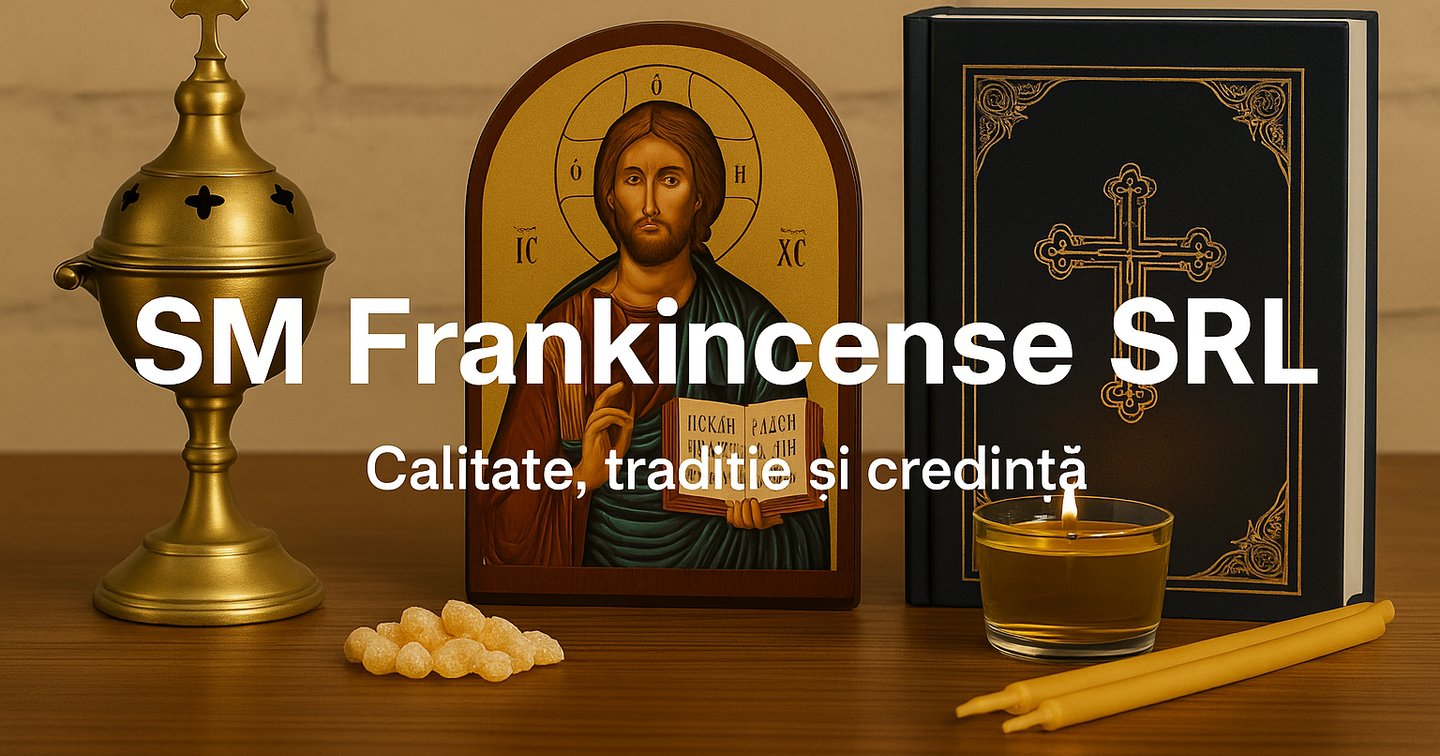 Discover SM Frankincense: Natural Incense, church items | SM Frankincense