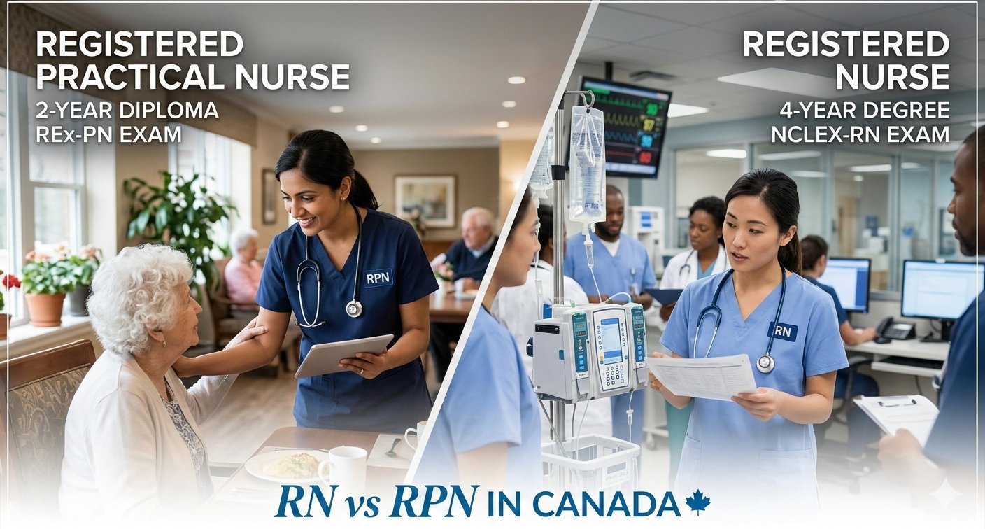 RN vs RPN in Canada: What's the Real Difference? | Nurse in Canada