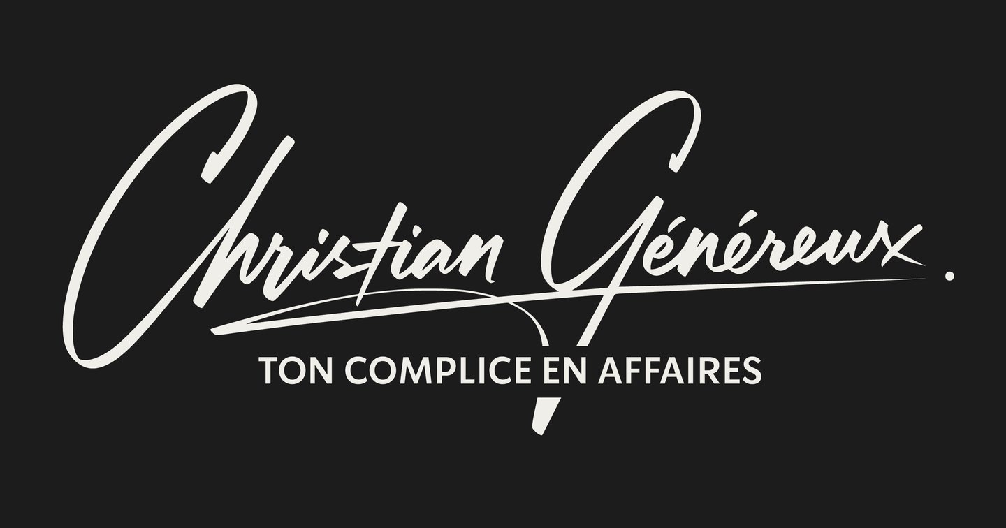 Christian Généreux, pour passer du chaos entrepreunarial à une ...
