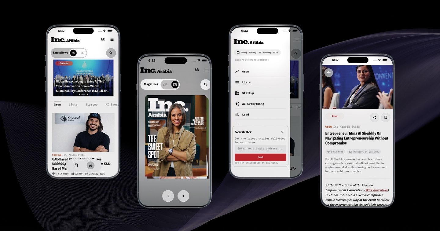 Inc. Arabia Launches Its Official Mobile App Across Android | ME HR ...