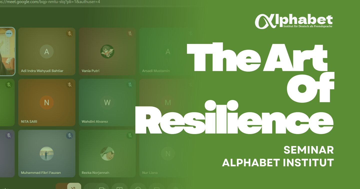 SEMINAR THE ART OF RESILIENCE | Alphabet Global C