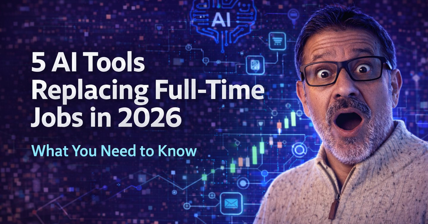 AI Tools Replacing Jobs 2026: 5 Tools Changing Full-Time Work | TechMoneyAi