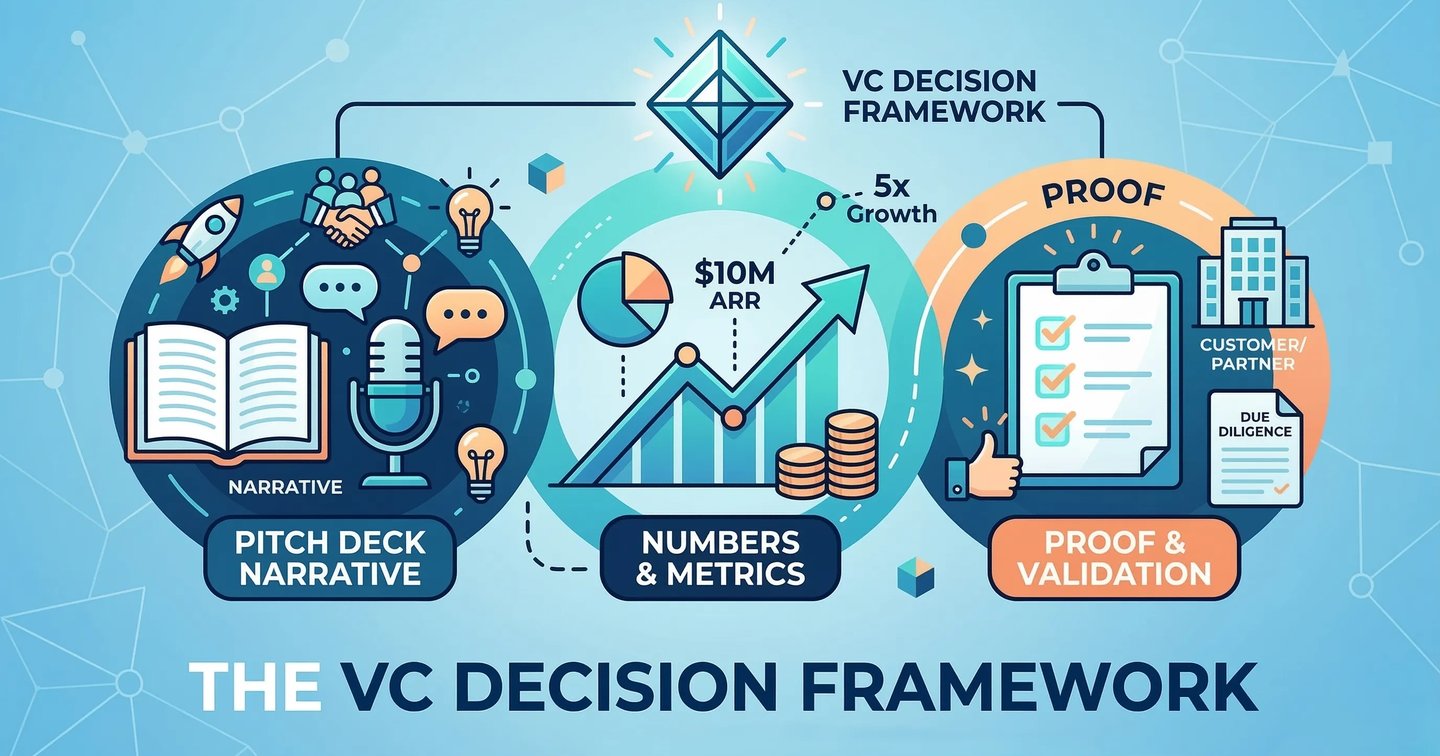 The VC Decision Framework: Pitch Deck Narrative, Numbers, and Proof ...