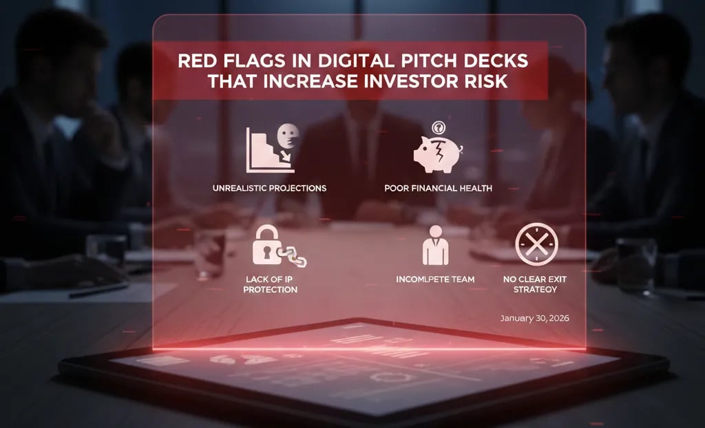 Red Flags in Pitch Decks That Increase Investor Risk | Funding Blueprint