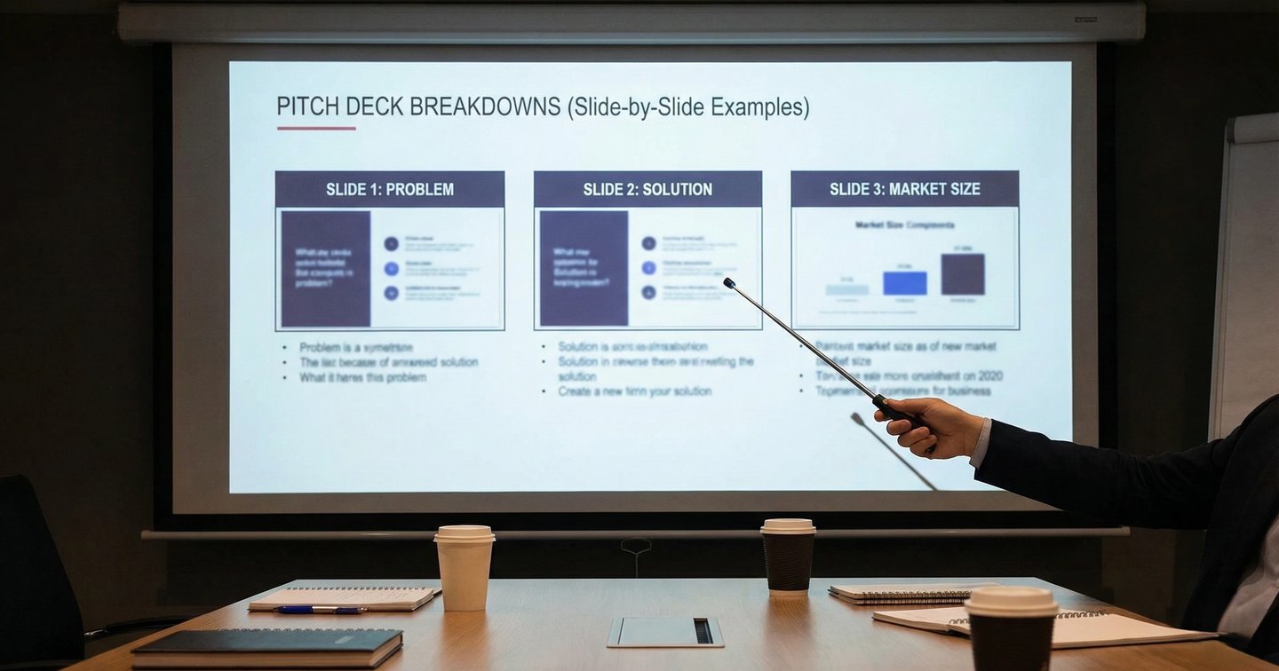 Pitch Deck Breakdowns (Slide-by-Slide Examples): The Forensic Audit of ...