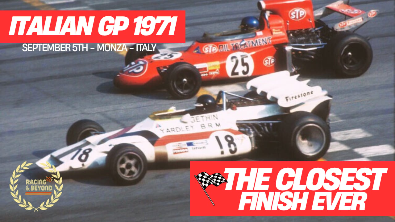 Monza 1971, Without Chicanes: Formula One’s Closest Finish | Racing ...
