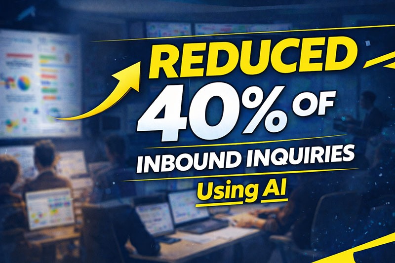How to Reduce 40% of Inbound Inquiries Using AI Automation | Nan Ross