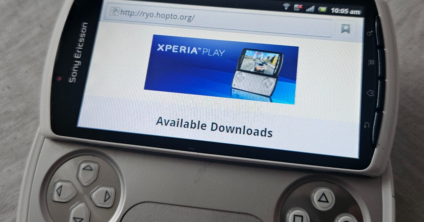 New, Revolutionary Xperia Play Website