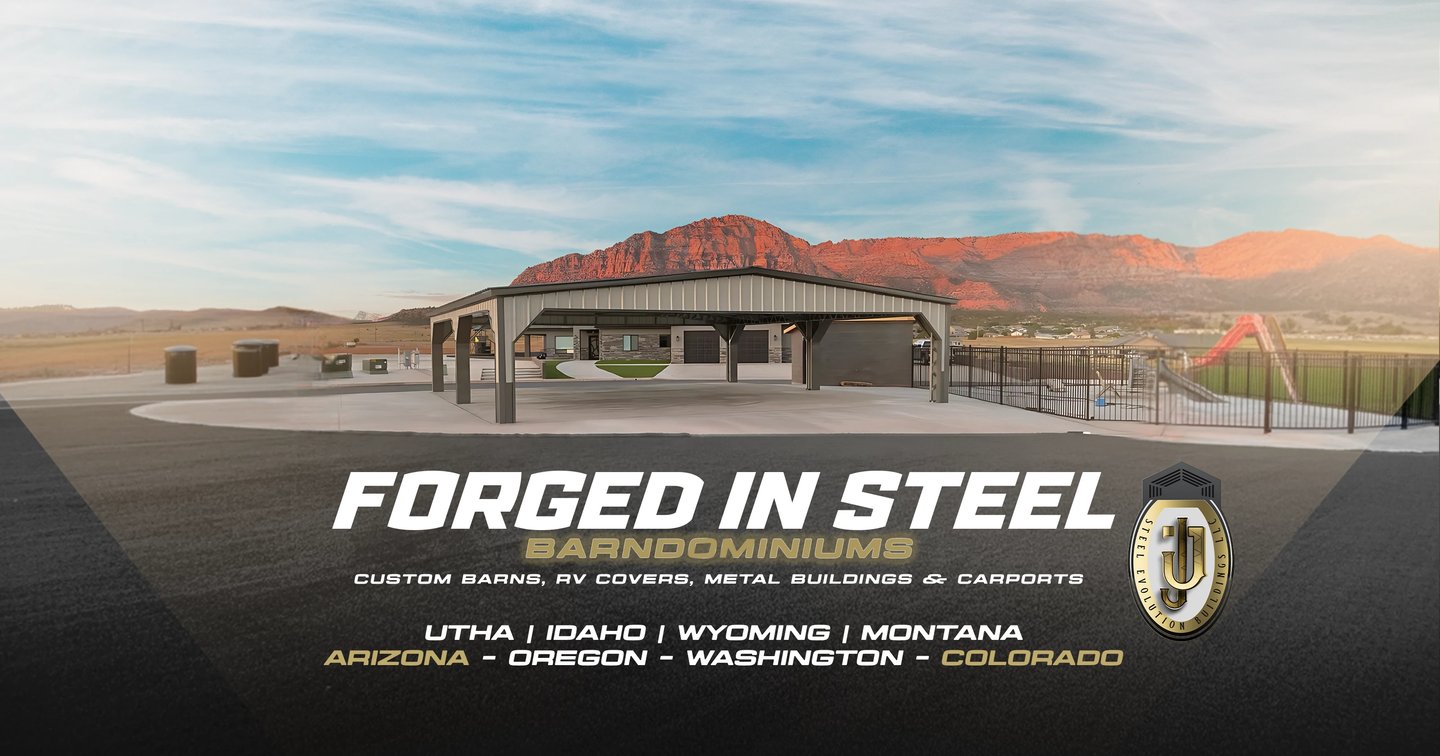 Custom Metal Buildings Utah, Idaho, Wyoming, Montana barndominiums ...