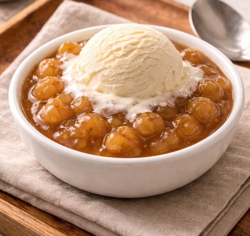 Samoan Pisua (Baked Tapioca Pearls in Coconut Caramel) | Alofa Tunoa