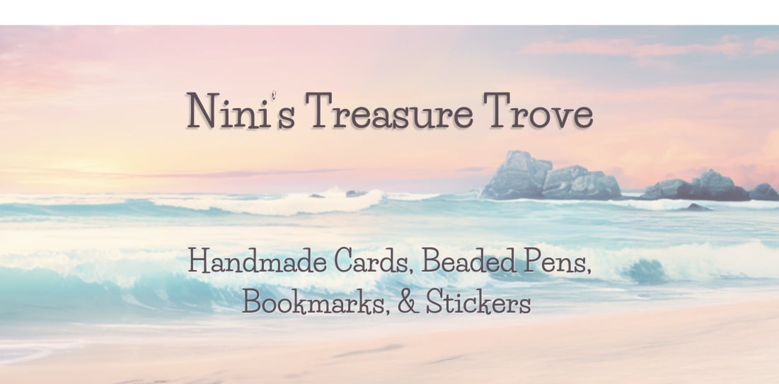 Magnetic Bookmarks, Beaded Pens, Handmade Cards, Gifts | Nini's Treasure Trove
