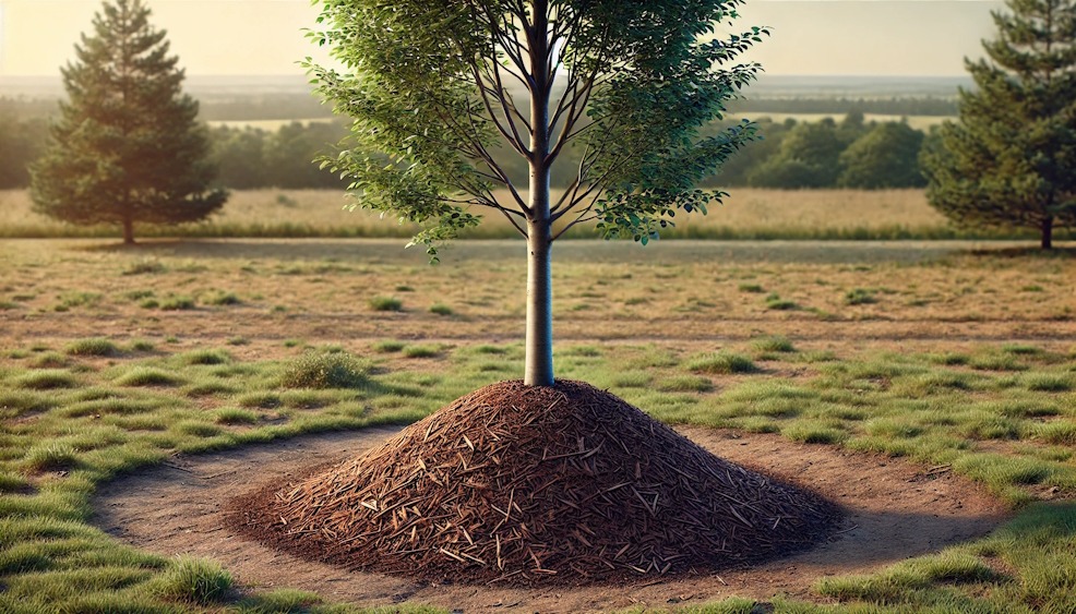 Mulch Volcanoes | Treedoctor.online