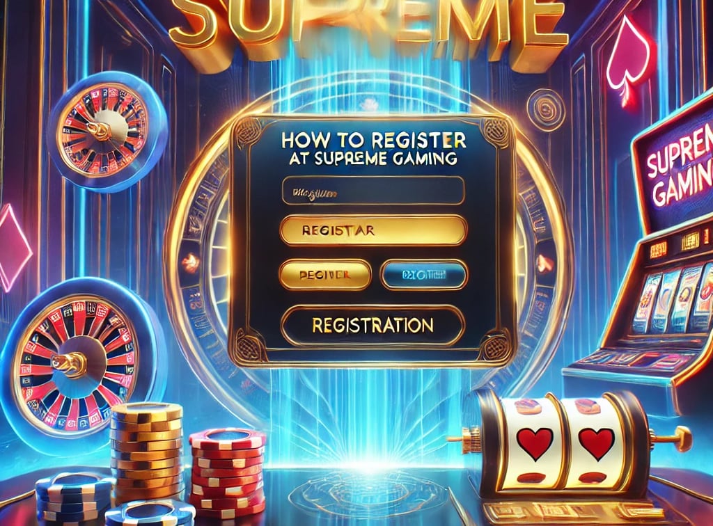 How to Register at SUPREME GAMING – A Step-by-Step Guide 🎰🔥 | SUPREME ...