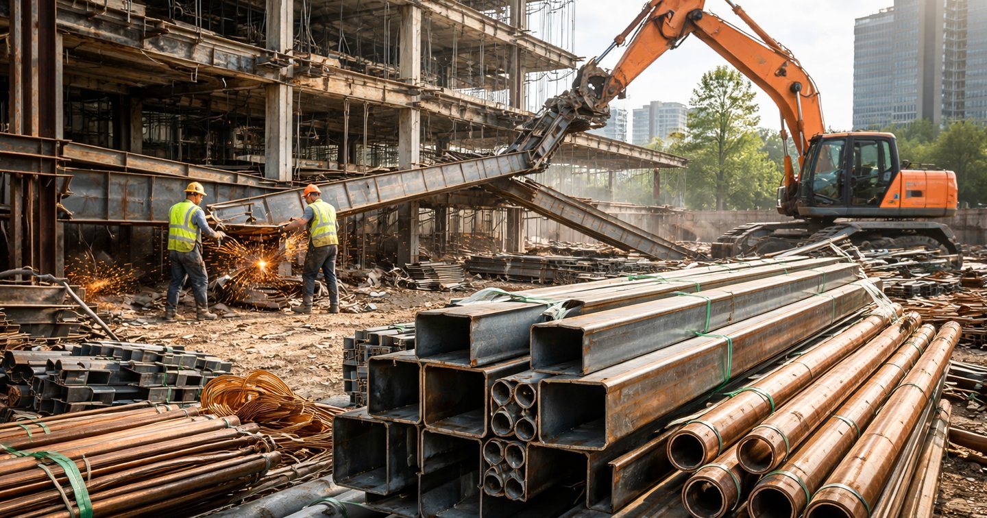 Deconstruction over Demolition: Metals Recovery Boosters | TDC Ventures
