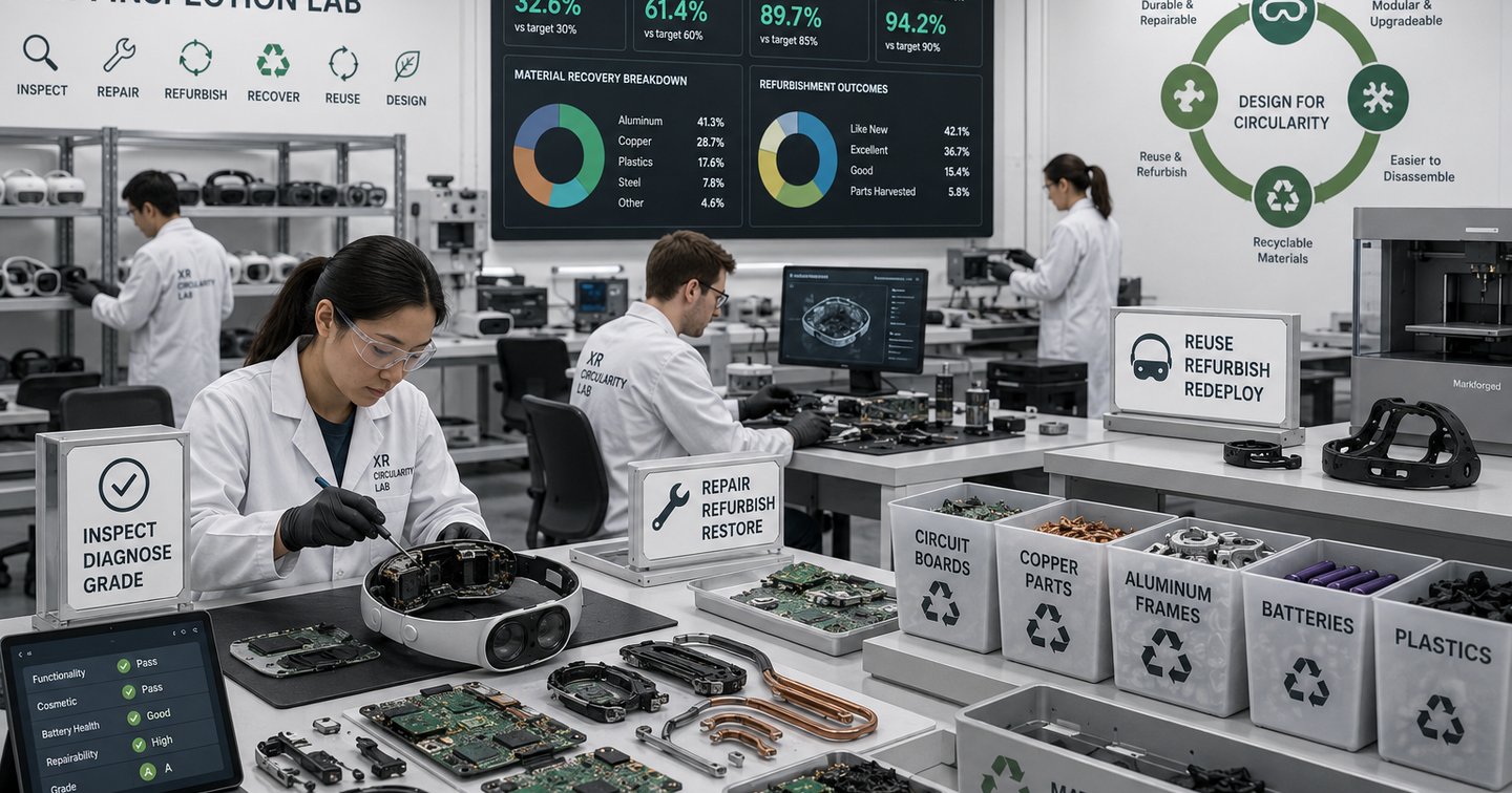 Design KPIs for Electronics Circularity: XR Recycling & Repair Metrics ...
