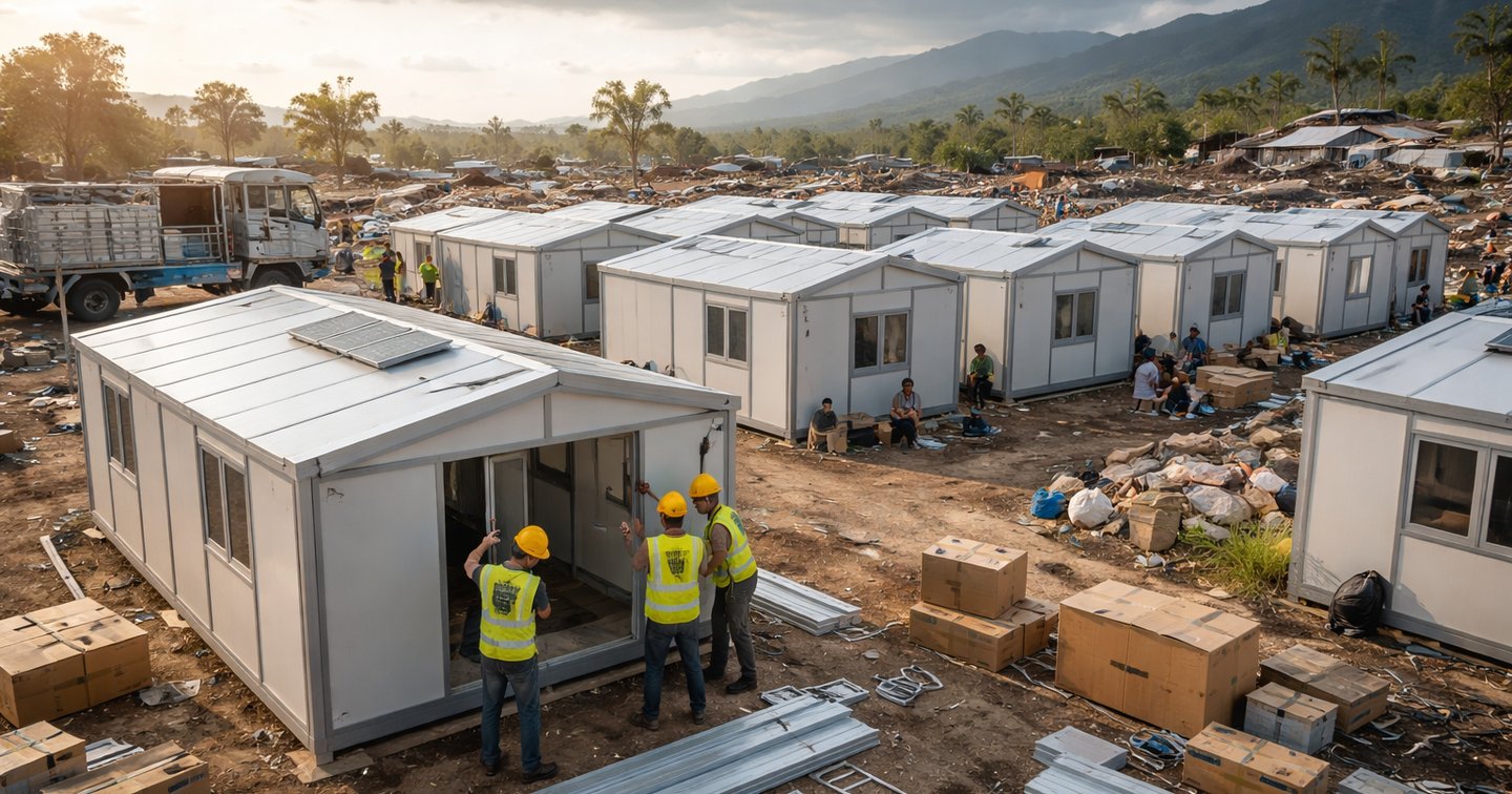 Emergency Shelters: Flat-Pack Metal Systems for Resilience and Low ...
