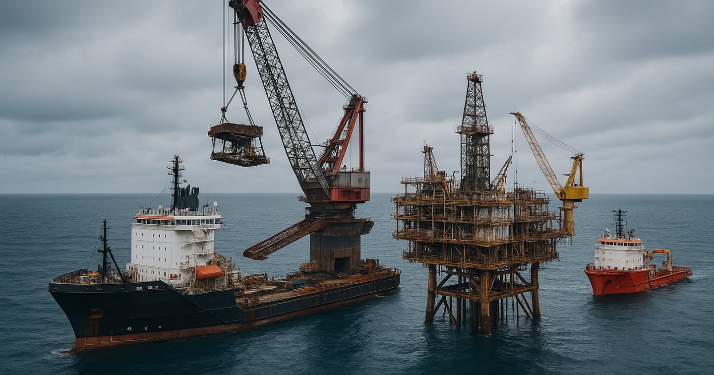 Recycling Metal from Abandoned Oil Rigs: Offshore Challenges | TDC Ventures