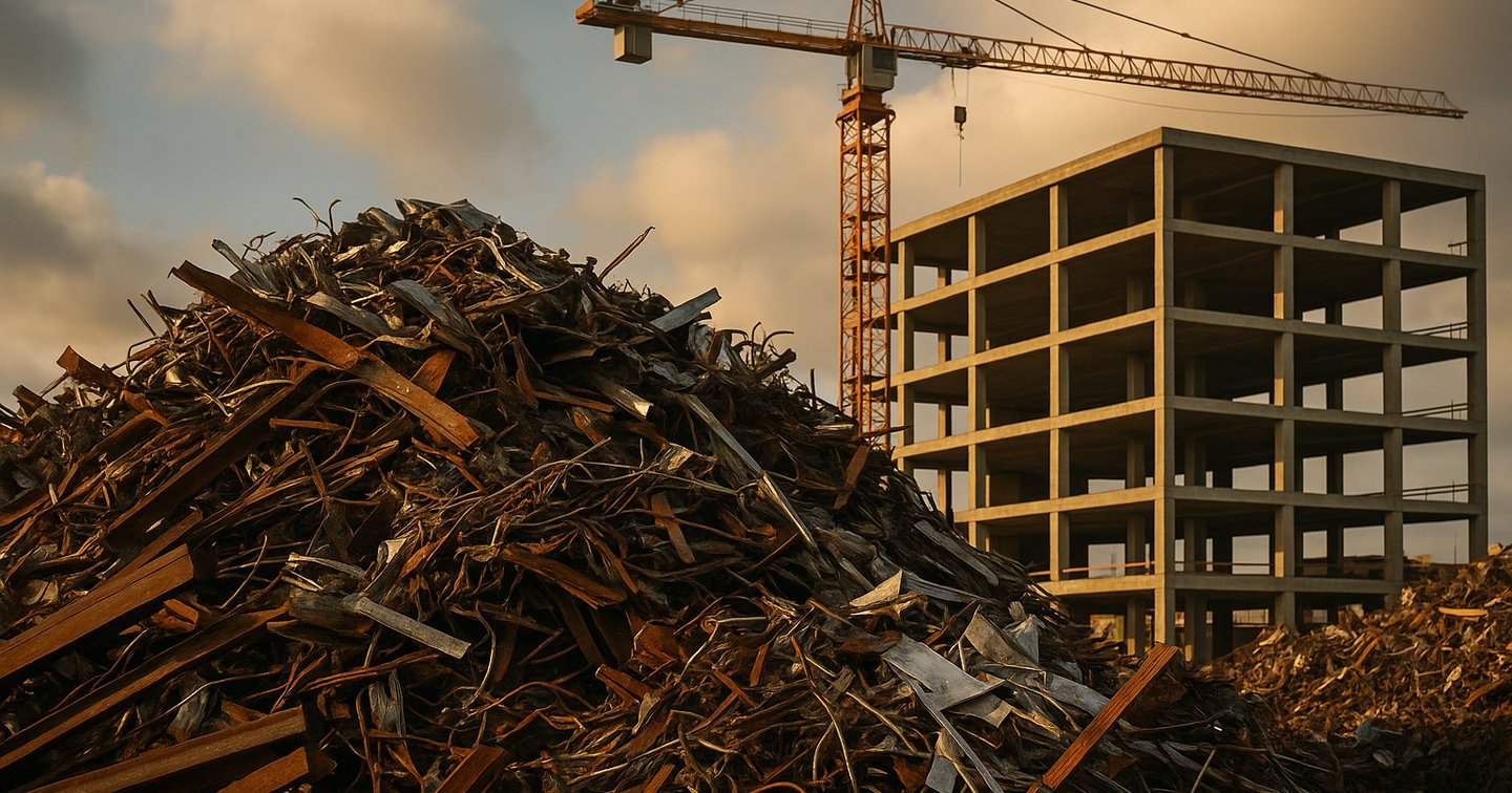 The Role of Scrap Metal in Carbon-Negative Construction Materials | TDC ...
