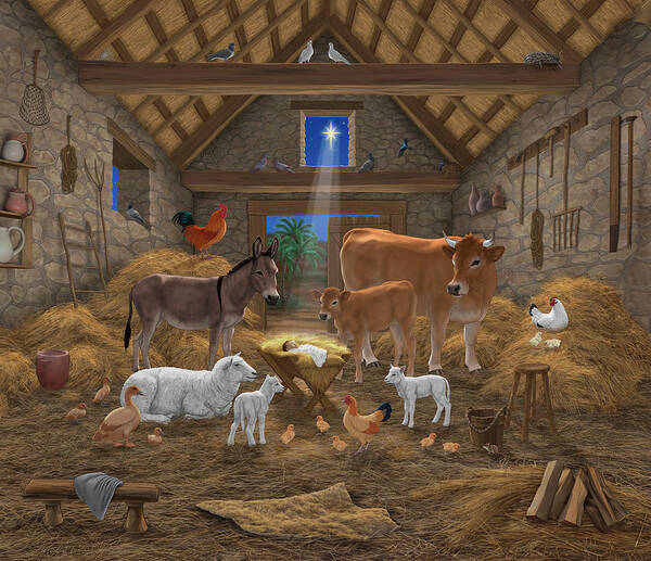 Why Are Farm Animals Important in the Nativity Story? | Nativity Lover