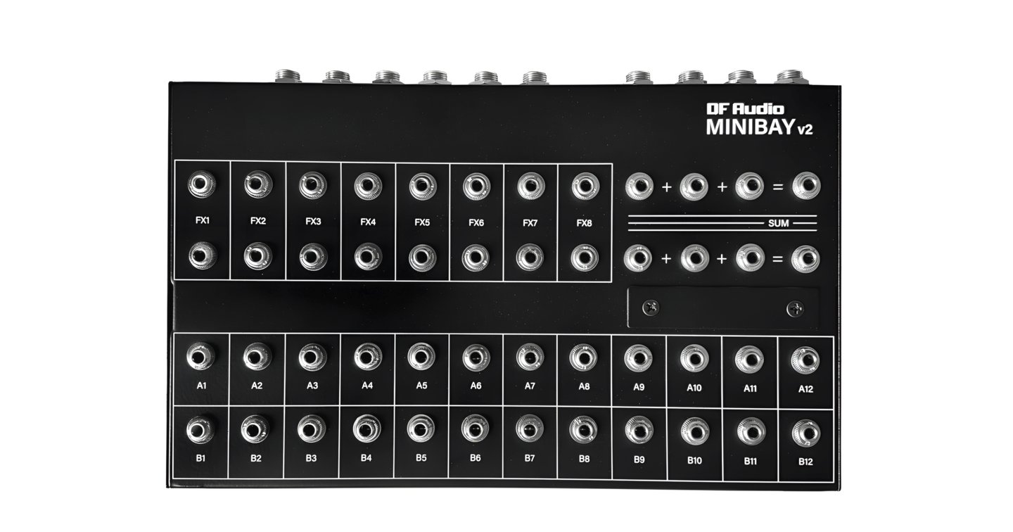 MINIBAY V2: 40-point patch bay | DF Audio