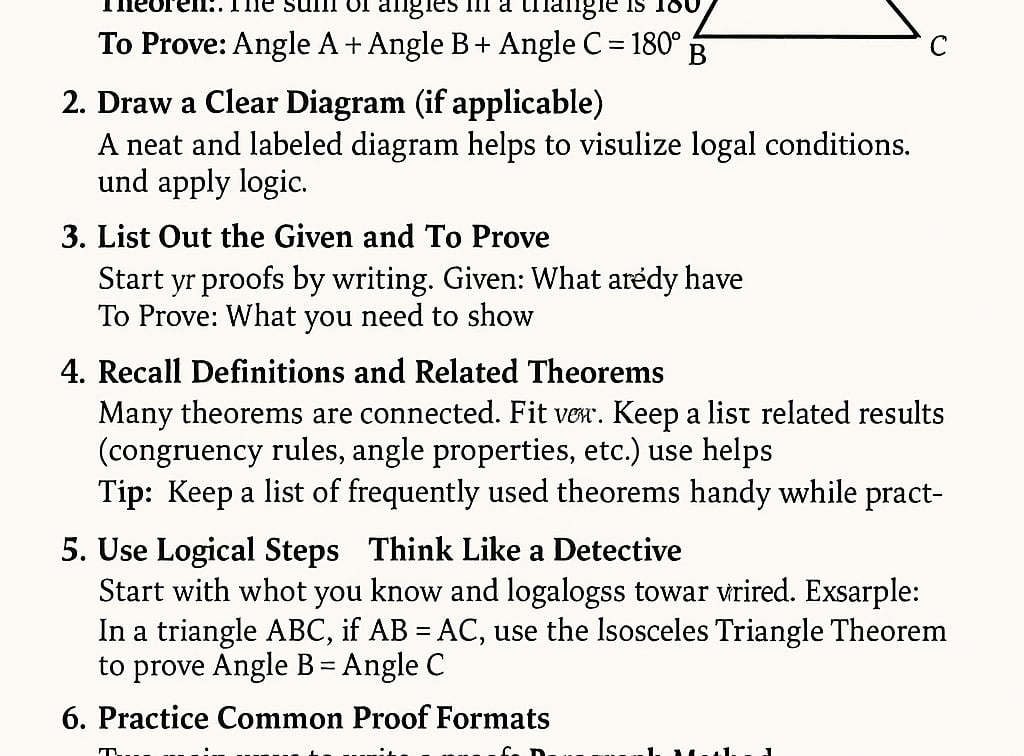 How to Solve Theorems in an Easy Way: A Student-Friendly Guide ...