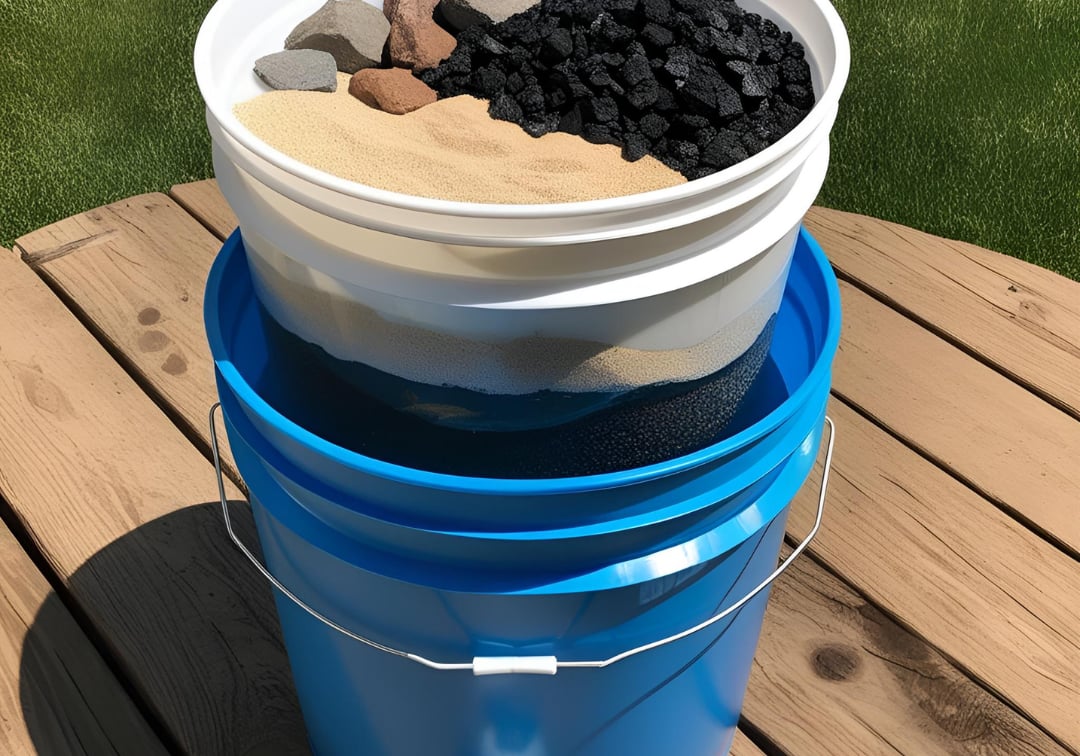 DIY Bucket Water Filtration System