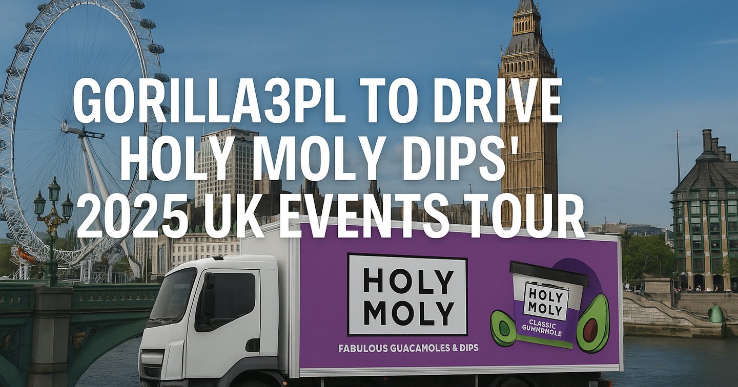 Gorilla3PL to Drive Holy Moly Dips' 2025 UK Events Tour | Mass Calendar ...