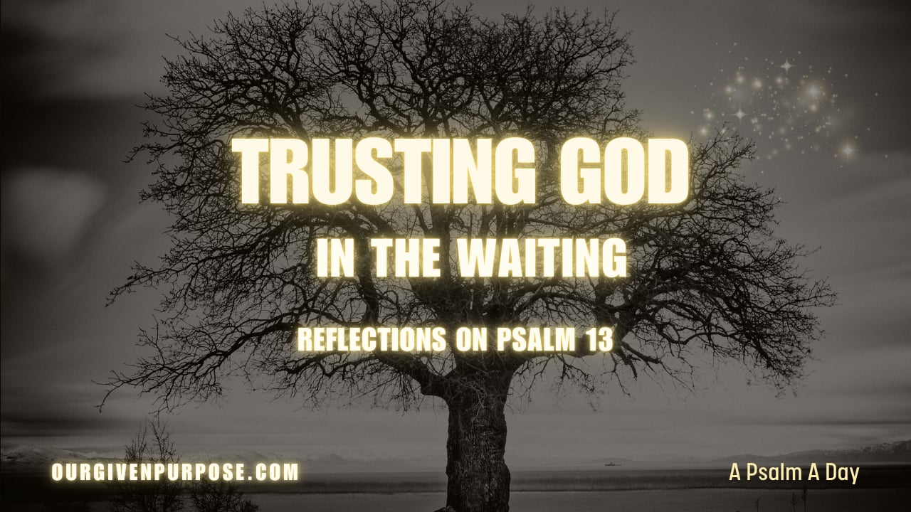 Day 15 Trusting God in the Waiting A Reflection on Psalm 13 | Our Given Purpose The Ministry