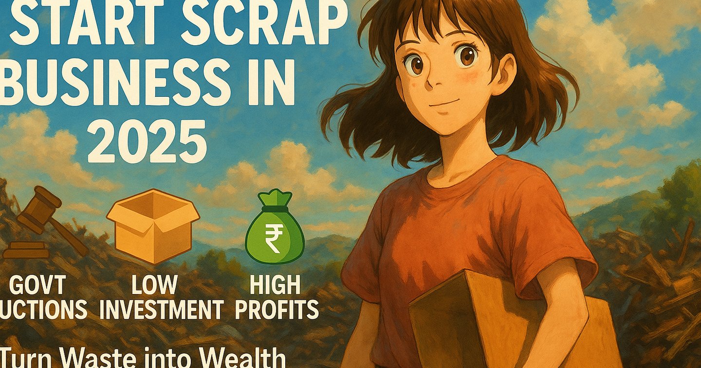 How to Start Scrap Business in India 2025 – Earn Big from Waste! | Leegal