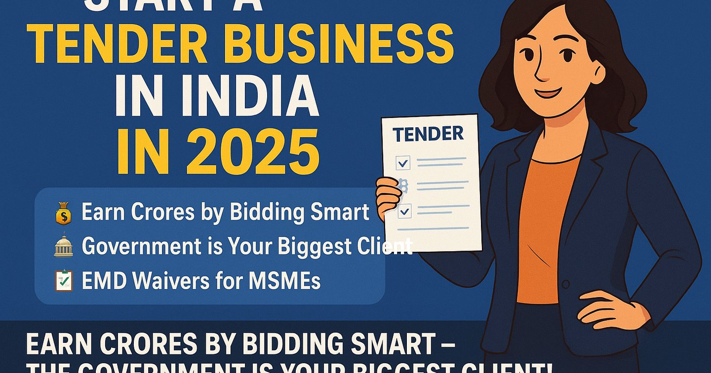 📑 How to Start a Tender Business in India (2025 Guide) | Leegal