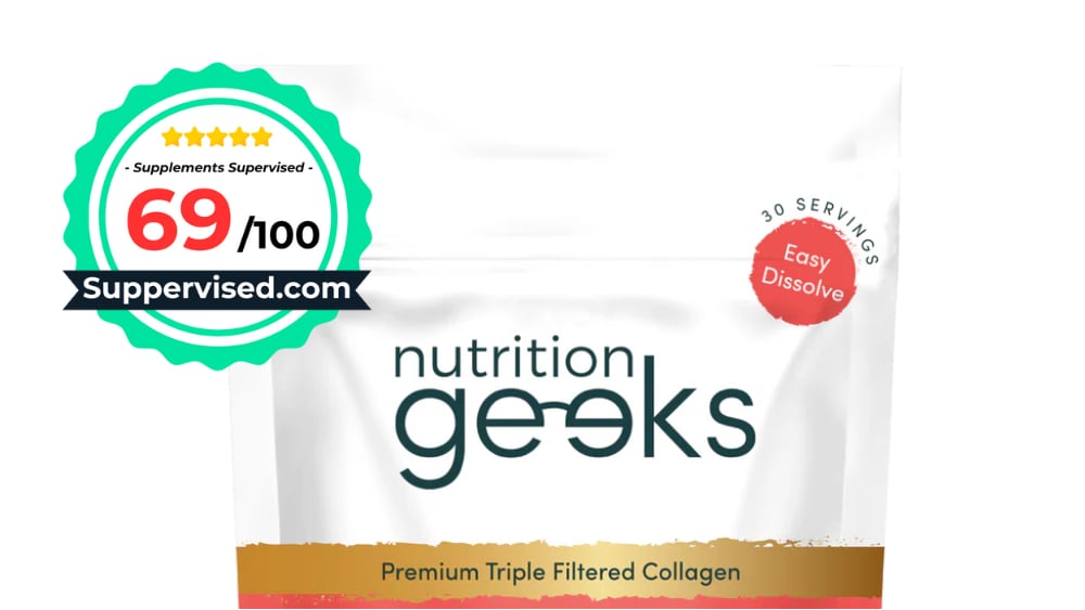 Nutrition Geeks Collagen Glow Up Powder | Suppervised