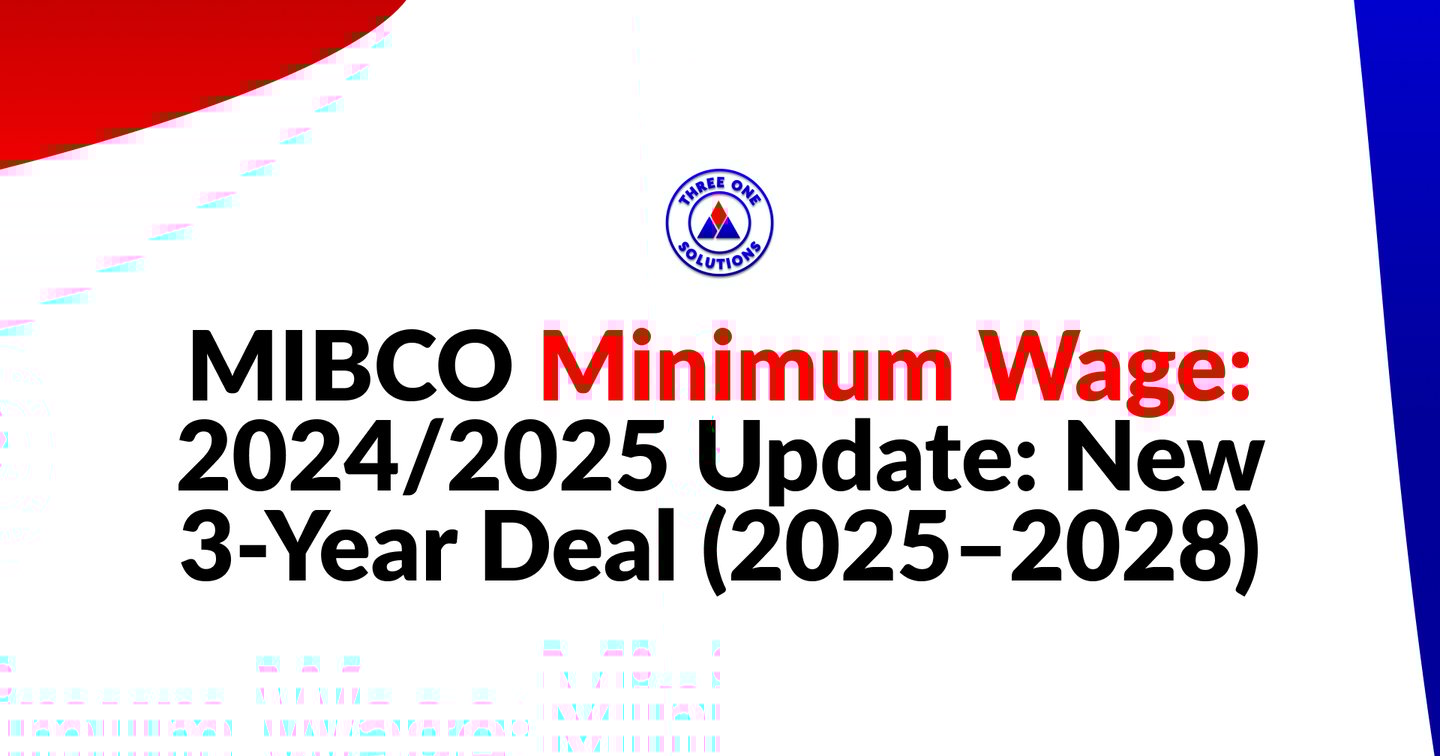 MIBCO Minimum Wage 2024/2025 Update: New 3-Year Deal (2025–2028 ...