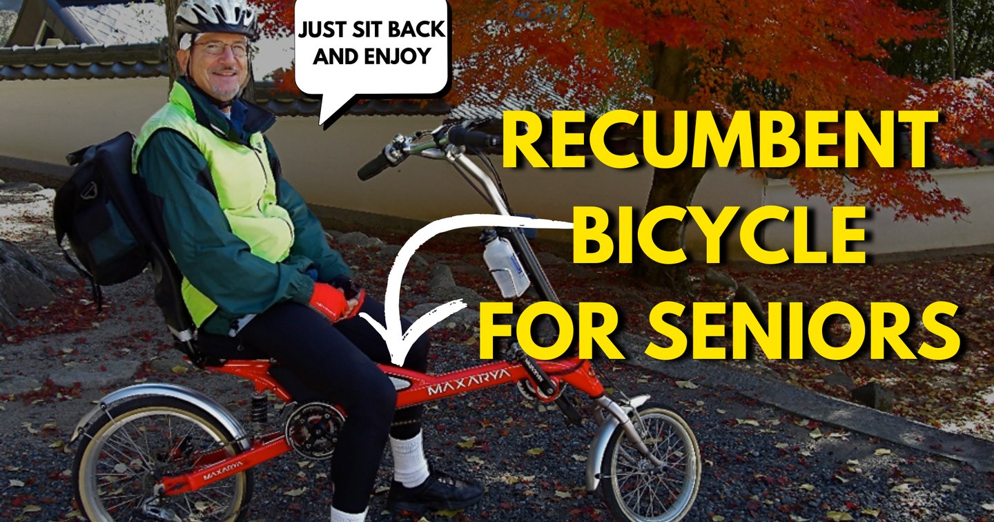 Recumbent Bicycle for Seniors– Comfortable, Safe & Electric-Assist ...