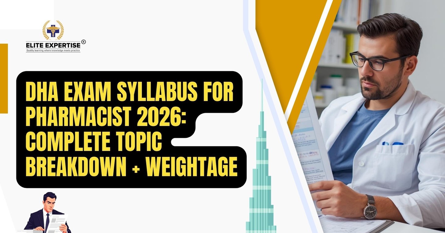 DHA Exam Syllabus for Pharmacist 2026: Complete Topic Breakdown ...